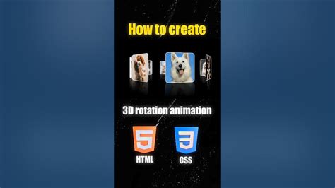 How To Create 3d Rotation Animation Techwithx Short Viral Youtube