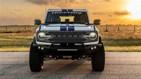 لعشاق التعديلات هينيسي تضع لمساتها الرائعة على فورد برونكو Raptor تفاصيل ملك كارز