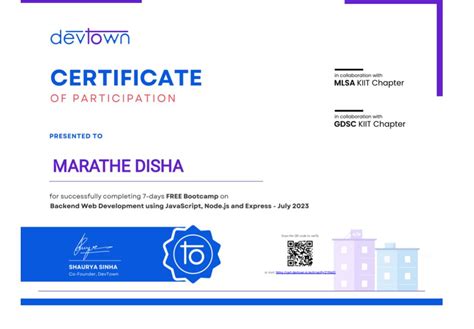 Disha Marathe On Linkedin Bootcamp Devtown