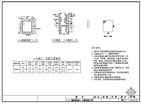 四川某地质灾害治理工程抗滑桩详图 混凝土节点详图 筑龙结构设计论坛