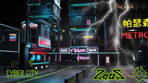 Cyber City 2025 Free Daz 3d Models