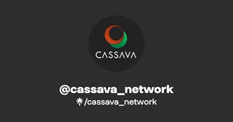 Cassava Network Twitter Instagram Facebook Linktree