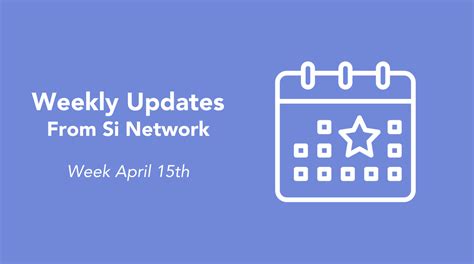 Weekly Updates From Si Systems Innovation