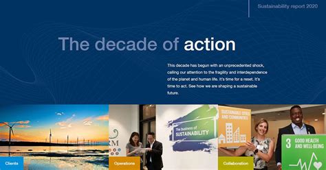 The Decade Of Action Erms 2020 Sustainability Report And Erm Foundation… Dana Windle
