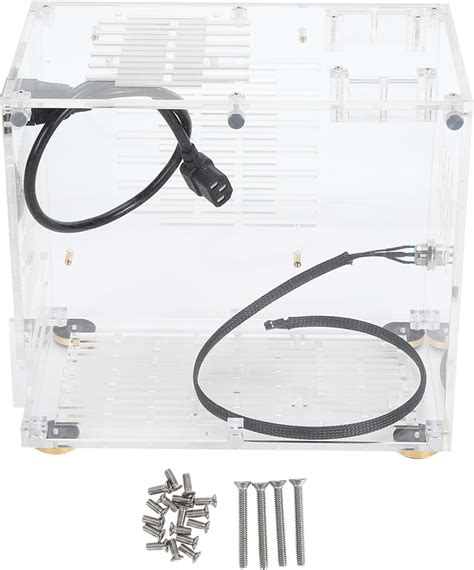 Clear Acrylic Mini Itx Case Small Pc Case Mini Itx Philippines Ubuy