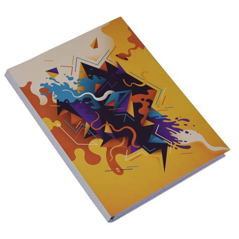 Covered Spiral Notebook Abstract