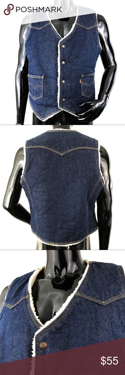 Levis Trucker Vest Vest Trucker Mens Levi Zappos Levis Venzero