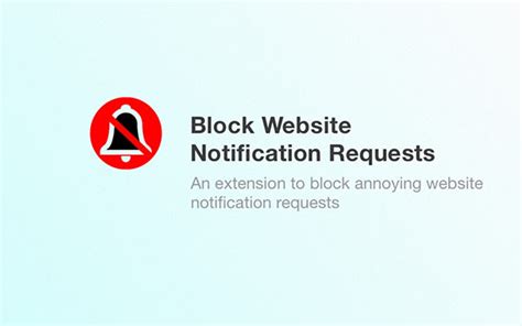 Block Website Notification Requests Google Chrome