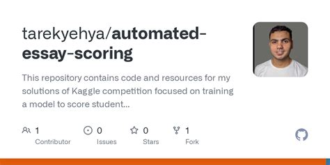 Github Tarekyehyaautomated Essay Scoring This Repository Contains