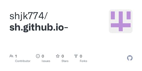 github shjk774