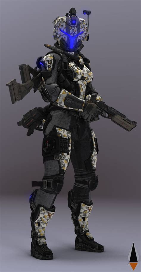 Female Pilot 6 Titanfall 2 By Iamfile On Deviantart Titanfall