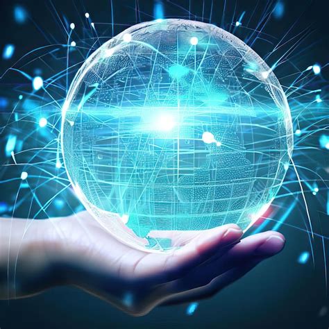 Premium Ai Image Businesswoman On Blurred Background Using Digital