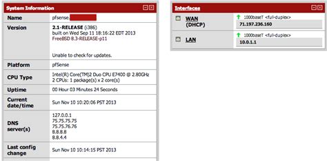 Pfsense Not Working With Comcast Modem Rpfsense