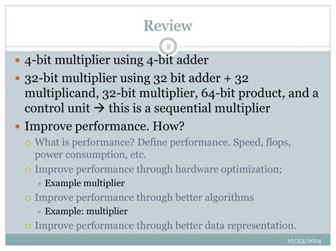 Ppt Floating Point Hardware And Algorithms Powerpoint Presentation