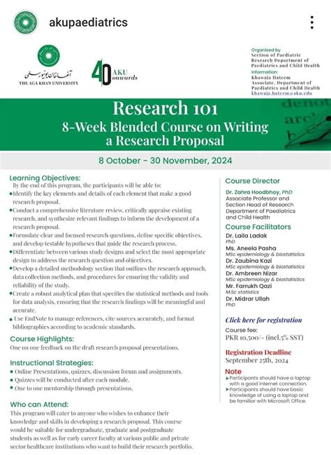 Muhammad Umar On Linkedin Researchers Aku Opportunity