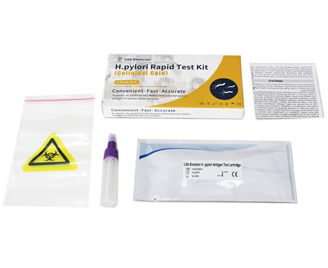 Rapid Diagnostic Kit Helicobacter Pylori Antigen H Pylori Ag Rapid