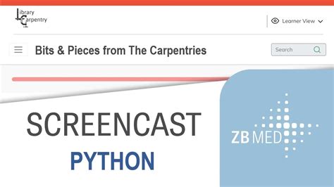 Screencast Zu Python Youtube