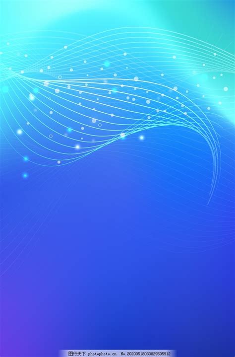 科技蓝色渐变线条背景素材图片 其他 其他 图行天下素材网