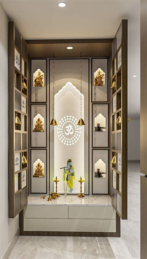 10 Modern Pooja Room Door Designs That Are Trendy And Stunning Artofit