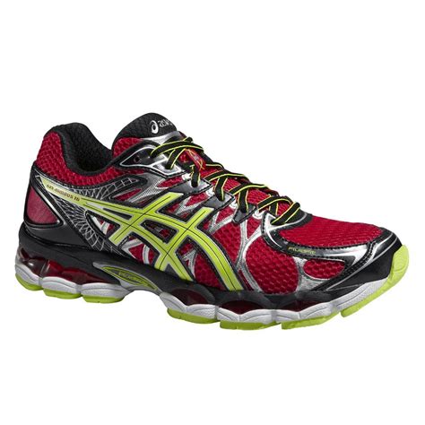 Asics Mens Gel Nimbus 16 Running Shoes Redflash Yellow
