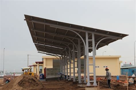 Nhà Để Xe Ô Tô Khung Thép Thiết Kế Lý Tưởng Tối Đa Hóa Không Gian