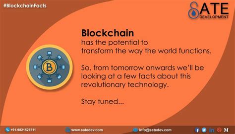 Sate Development On Linkedin Blockchainfacts Blockchaintechnology Blockchainnews