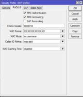 MikroTik WiFi MAC Authentication With UserMan RADIUS Server System Zone