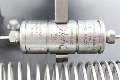 Microfluidics M 110s Microfluidizer Processor Homogenizer Cell