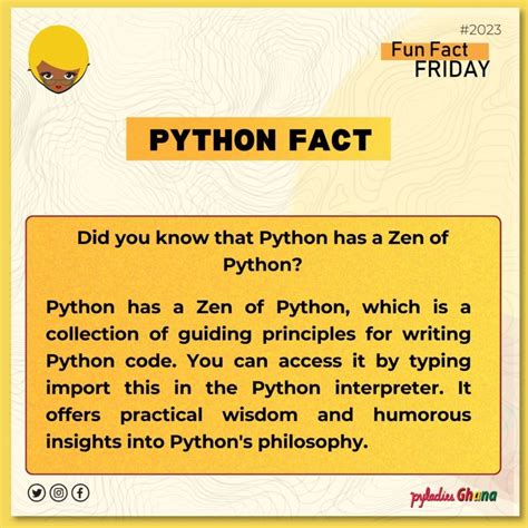 Learn About Python With The Zen Guide Python Ghana Posted On The