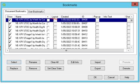 Tick The Layout Option Checkbox In The Bookmarks Qlik Community