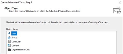 How To Schedule Tasks For Directory Management Adaxes Help