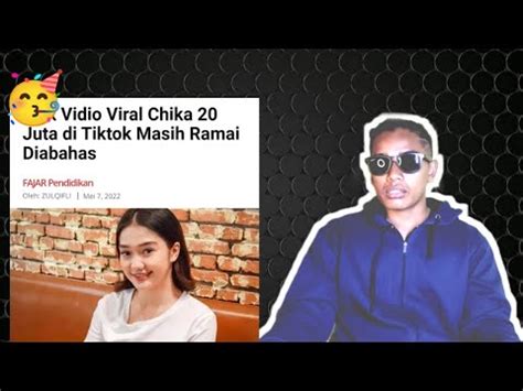 VIDEO VIRAL CHIKA JT INI PENJELASNNYA YouTube