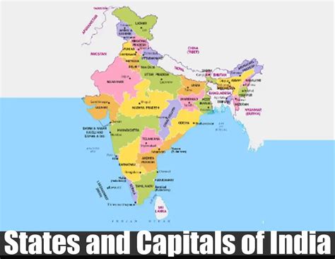 States And Capitals Of India Complete List Of 28 States And 8 UTs 2024