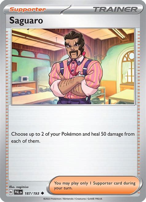 Saguaro Sv2 187 Pokemon Tcg Pok Cards