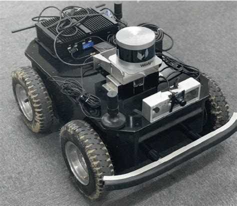The Experiment Robot With Sensors Download Scientific Diagram