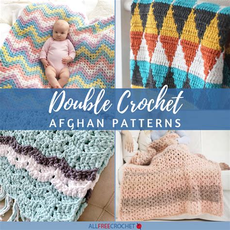 Easy Double Crochet Afghan Pattern Woodland Crochet Blanket Pattern