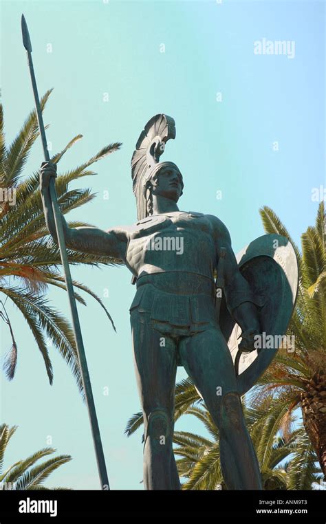 Figure of Archilles Stock Photo - Alamy