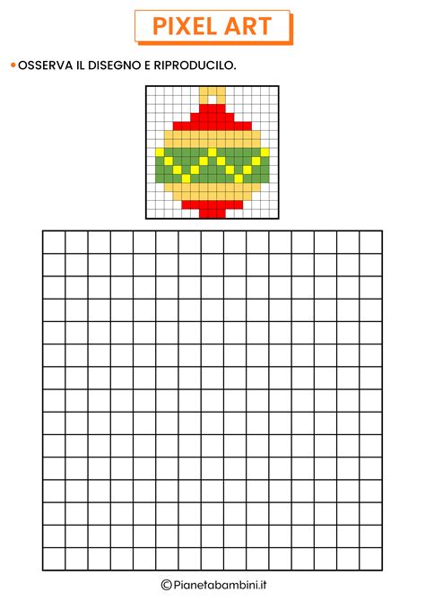 Pixel Art Sul Natale Per La Scuola Primaria PianetaBambini It