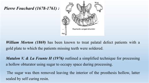 Obturators For Acquired Maxillary Defects Ppt