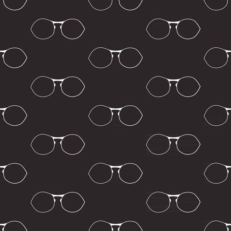 Seamless Pattern With Hand Drawn Glasses 2744623 Vector Art At Vecteezy