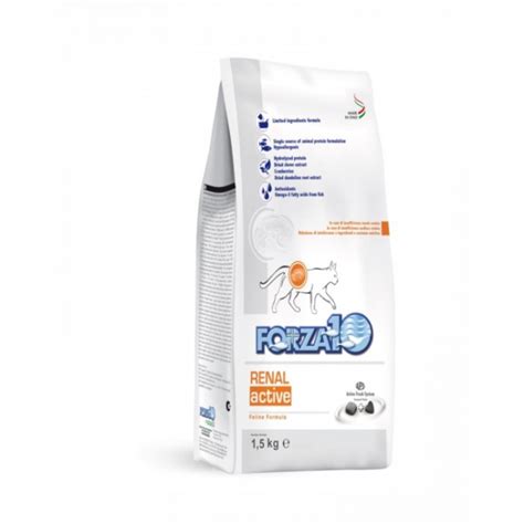 Forza10 Renal Active сухой корм для взрослых кошек при острой и ...