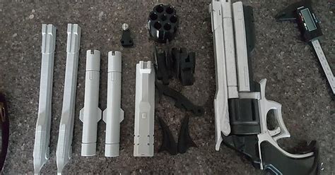 3d Printed Mccree Peacekeeper Designed In Creo 30 Album On Imgur