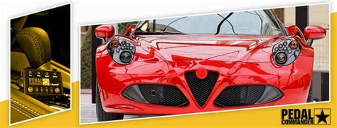 Pedal Commander® Throttle Response Controller For Alfa Romeo 4c
