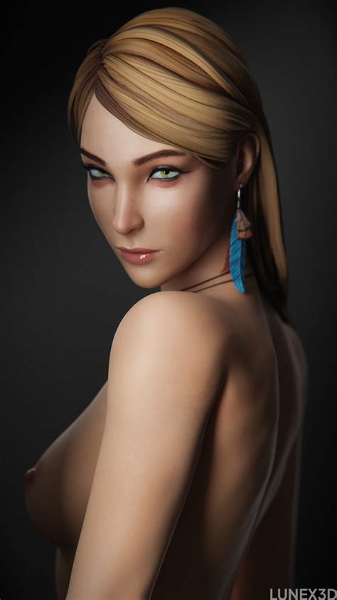 Rule 34 3d Blender Software Female Life Is Strange Lunex3d Modeling