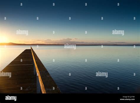 Jetty Wharf Pier Stock Photo Alamy