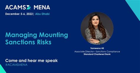 Sameena Ali Cams Cfe Cgss On Linkedin Acamsmena 15 Comments