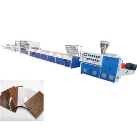 Pvc Wall Panel Extrusion Line Plastic Pvc Wpc Ceiling Panel Making