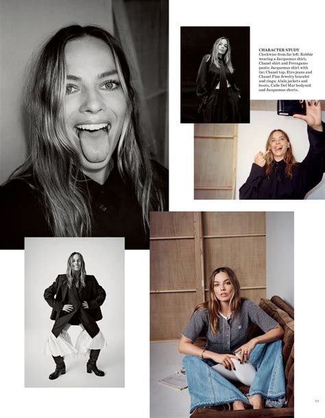 Margot Robbie The Wall Street Journal November 2022 Issue CelebMafia