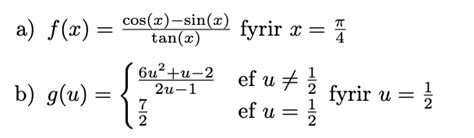 Solved Determine Whether The Functions Are Continuous Or