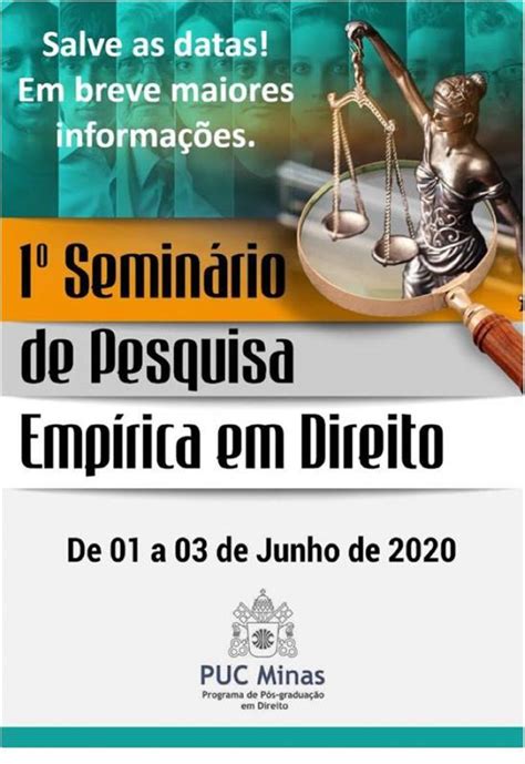 I Seminário de Pesquisa Empírica em Direito PPGD PUC Minas Programa
